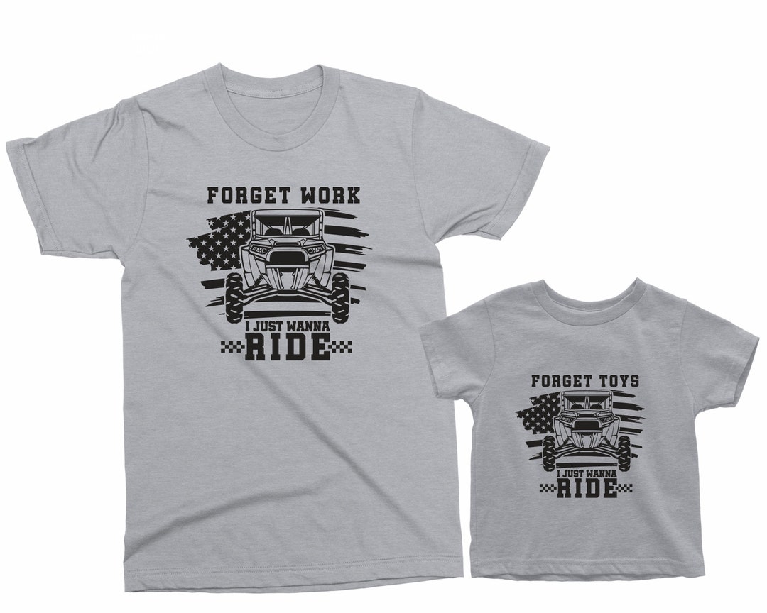 Dad & Child UTV Matching T-shirts. Father's Day Gift for Father, Son ...