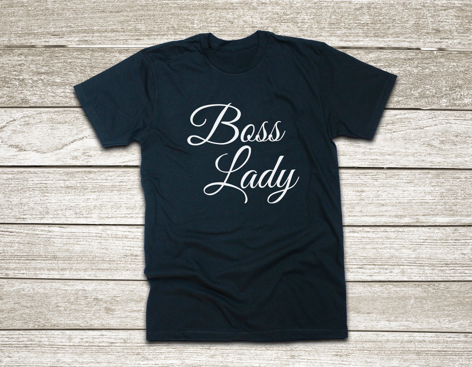 Boss Lady T-shirt - Cotton Unisex Tee, Gift for Her - Etsy