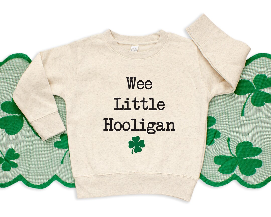 Wee Little Hooligan - Kids St. Patrick's Day Funny Shirts. Lucky ...