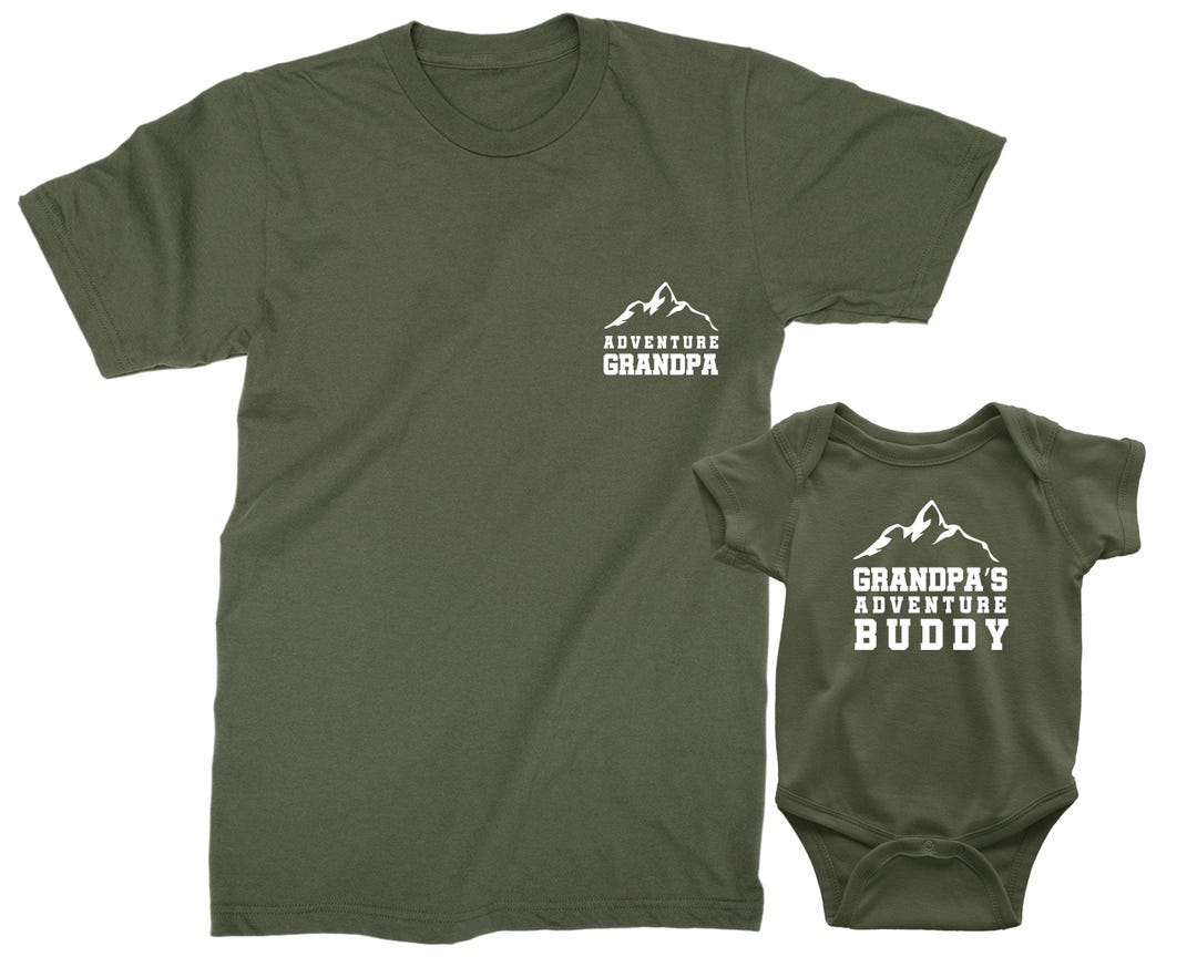 Adventure Grandpa & Grandpa's Adventure Buddy. Father's Day Gift for ...