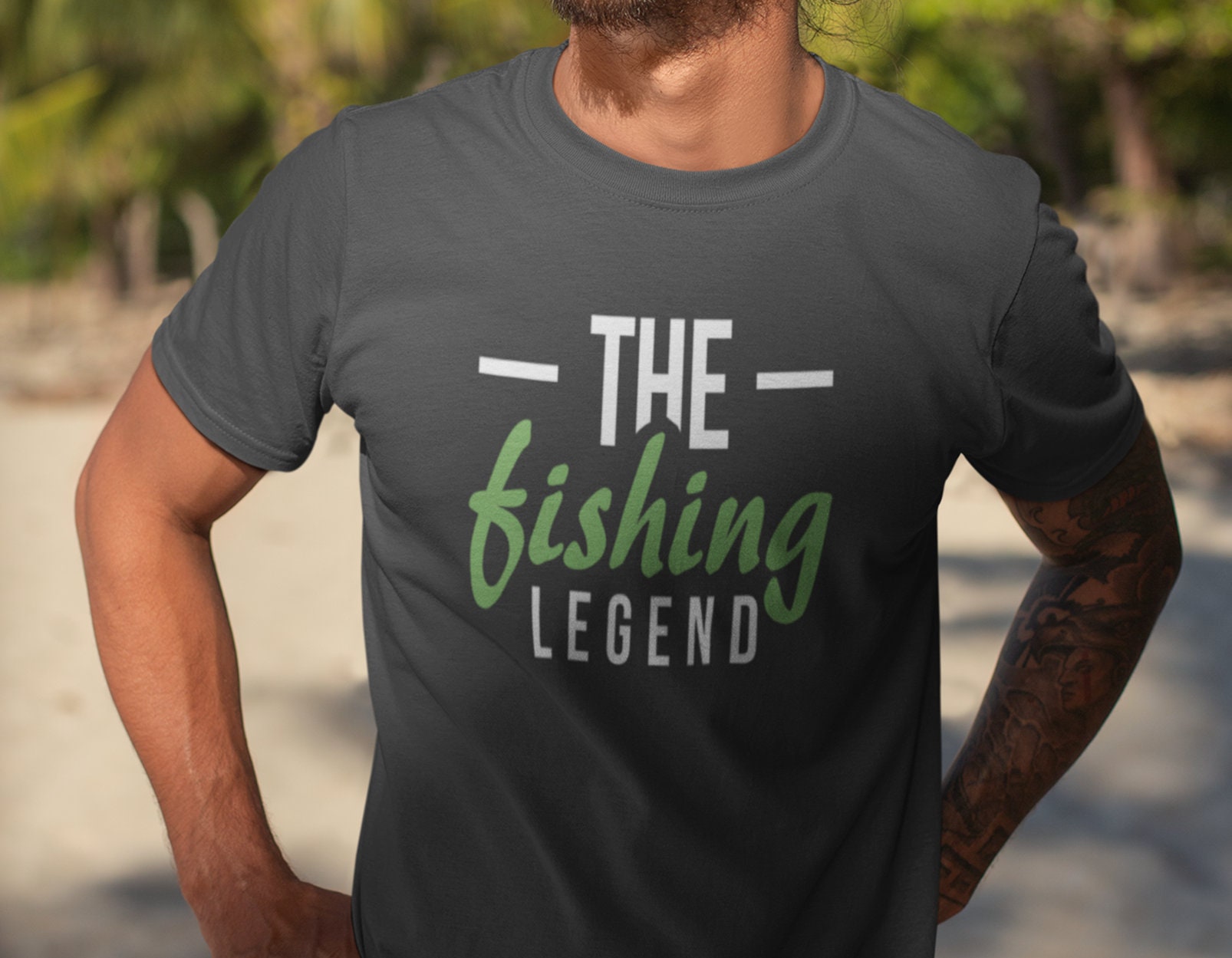The Fishing Legend and I Am the New Fishing Legend! Grandfather/father ...