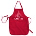 My First Christmas as Mrs Smith Apron With Custom Last Name - Etsy