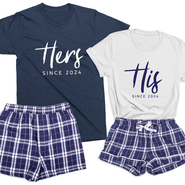 His and Hers Pajamas - Etsy