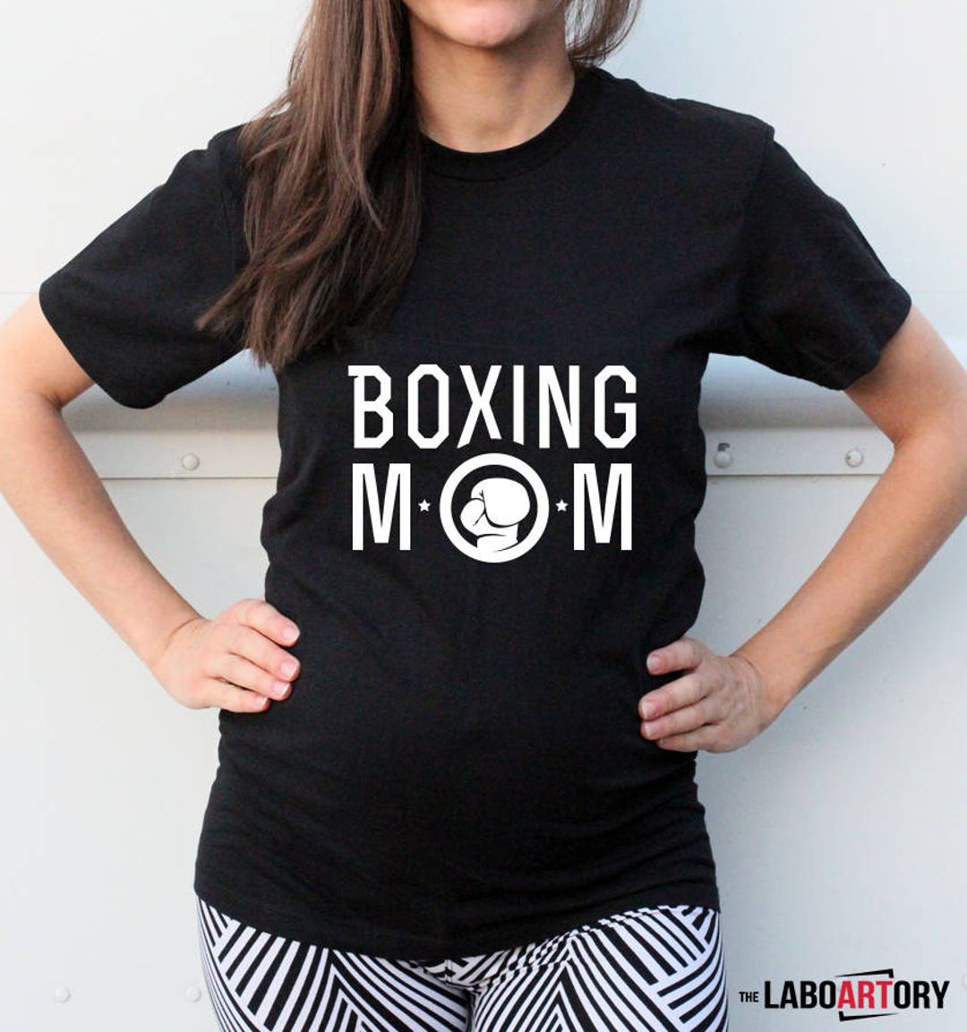 Boxing Mom Tee - Boxing Mama T-shirt - Funny Boxing T-shirt - Gift for ...