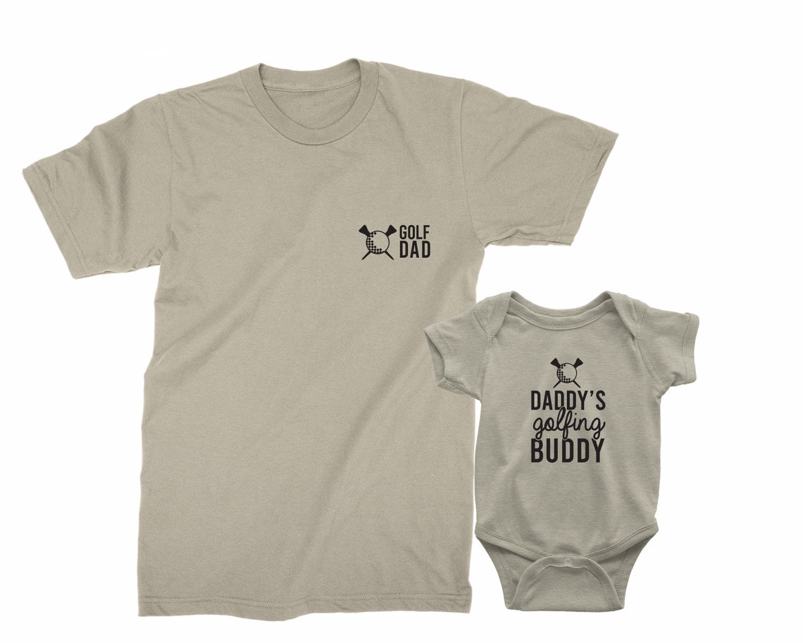 Golf Dad and Daddy's Golfing Buddy. Father's Day Gift for Father, Son ...
