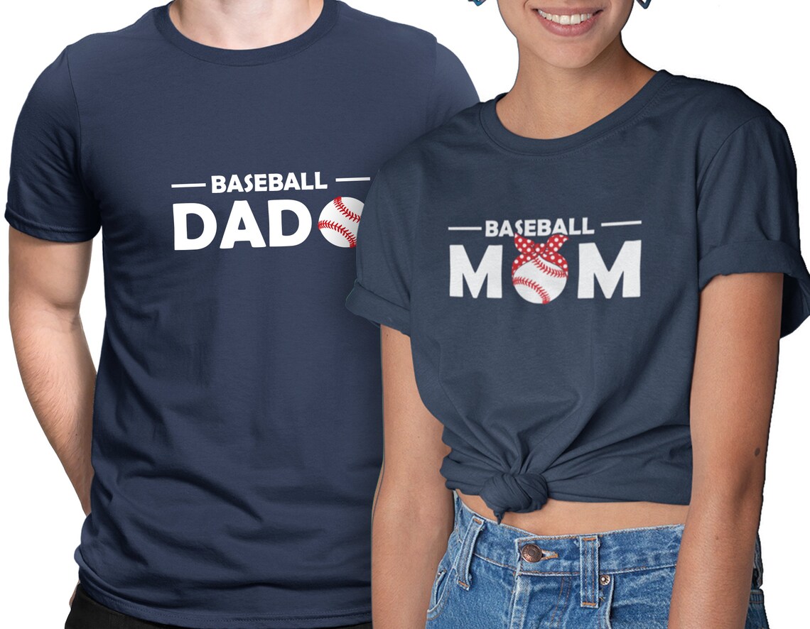 Baseball Matching Family T-shirts | Family Outfit Set for Baseball Dad ...