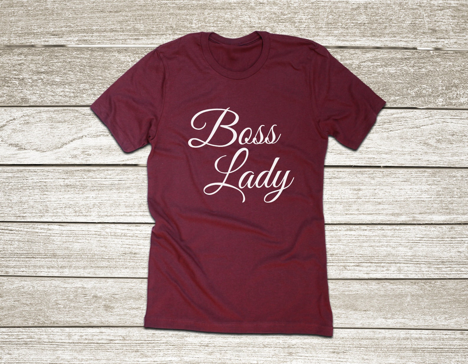 Boss Lady T-shirt - Cotton Unisex Tee, Gift for Her - Etsy