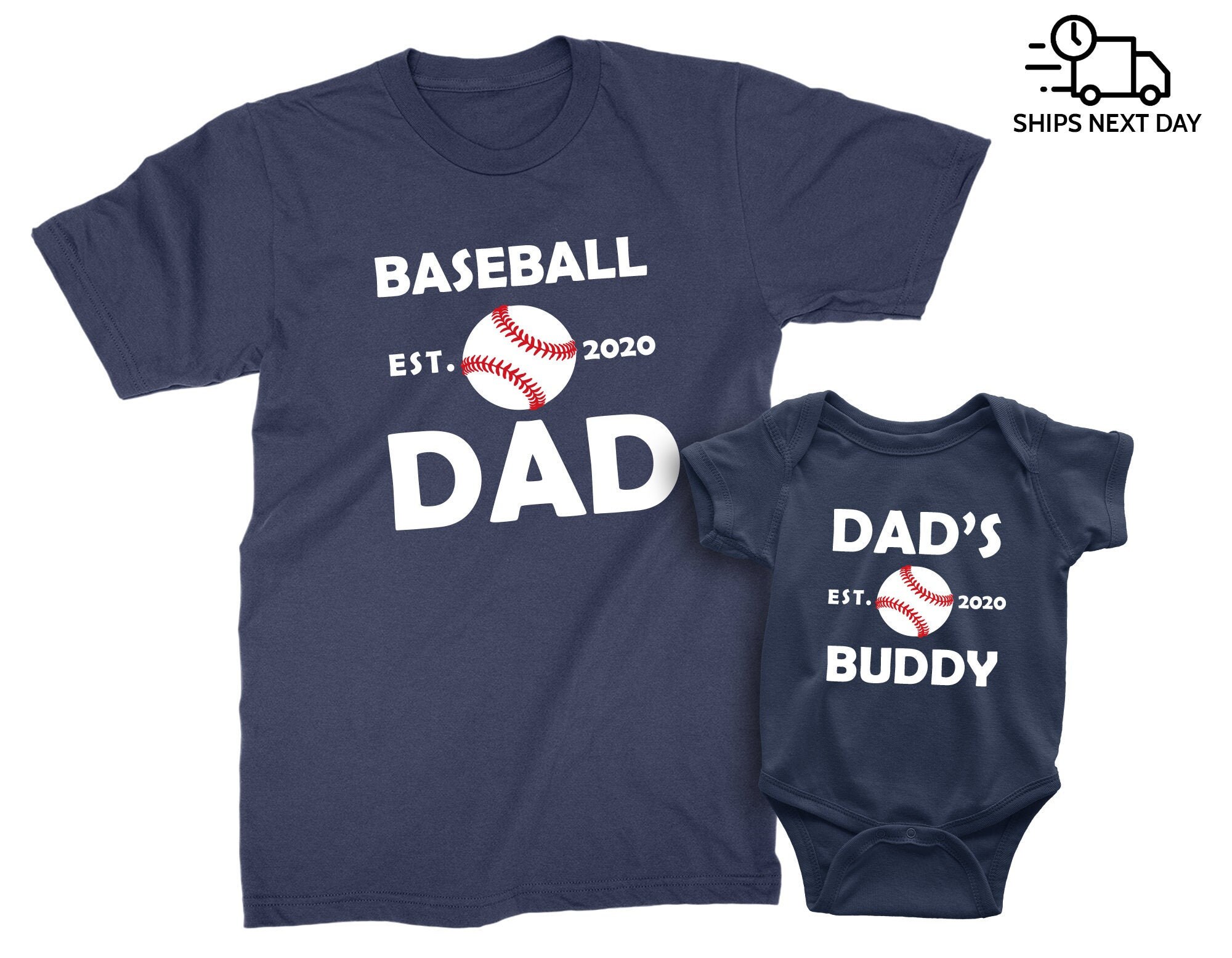 Baseball Dad and Dad's Baseball Buddy Matching Family | Etsy