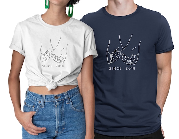 Gift for Couple Matching Shirts Honeymoon Outfit Husband | Etsy