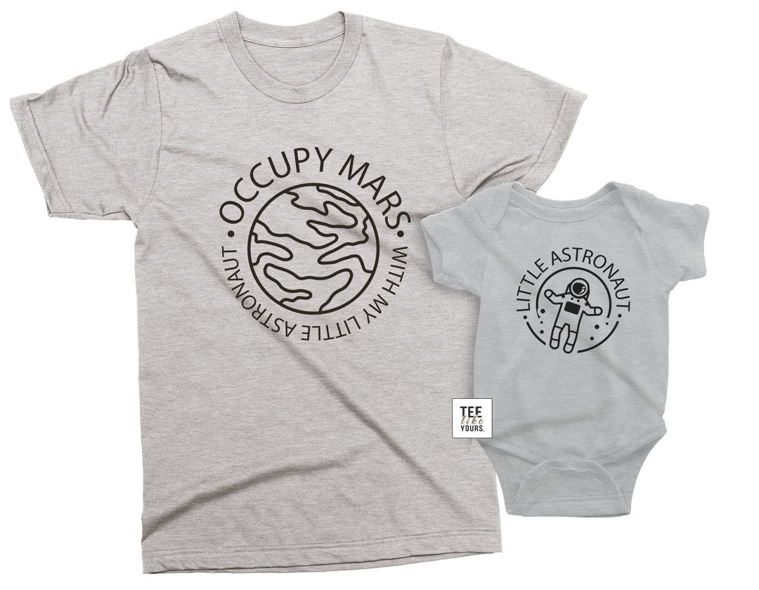 Occupy Mars With My Little Astronaut Father's Day Gift - Etsy