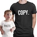 Copy & Paste - Daddy and Me Matching T-shirts, Father's Day Gift - Etsy