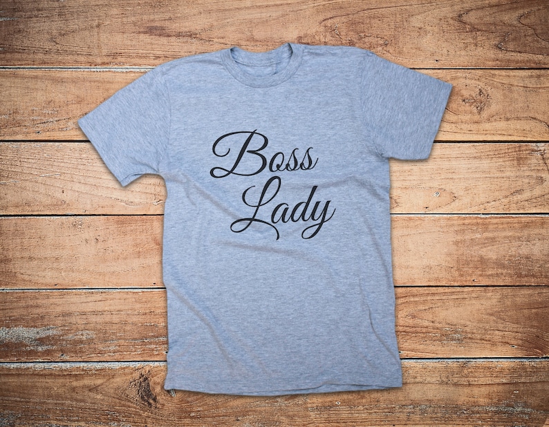 Boss Lady Gift T-Shirt Best Tee Gift for her BOSS LADY | Etsy