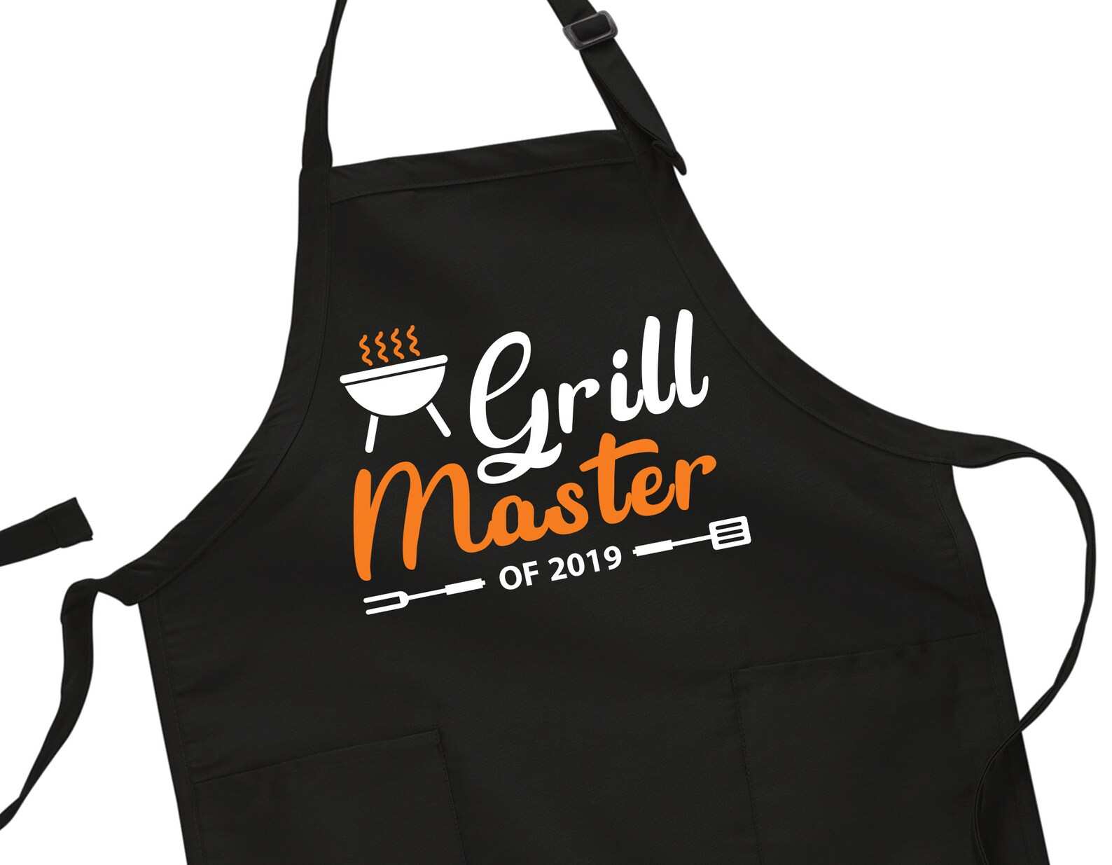 Grill Master. Personalized Men's Pocketed Apron Great | Etsy