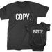 Copy & Paste Father Son Daughter and Baby Matching T-shirts - Etsy