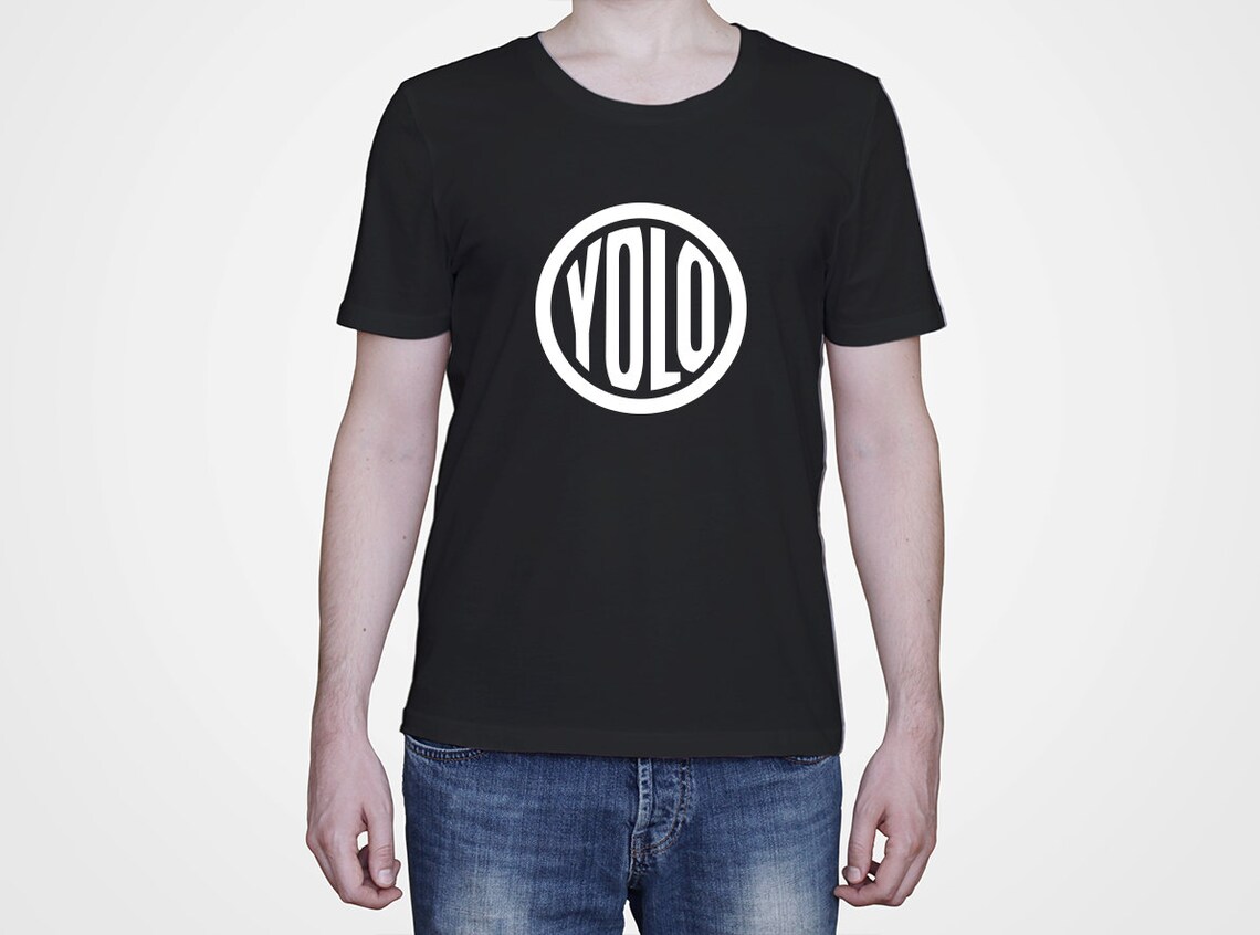 Y.O.L.O. Men's T-shirt - You Only Live Once T-shirt - Best Gift for Him ...