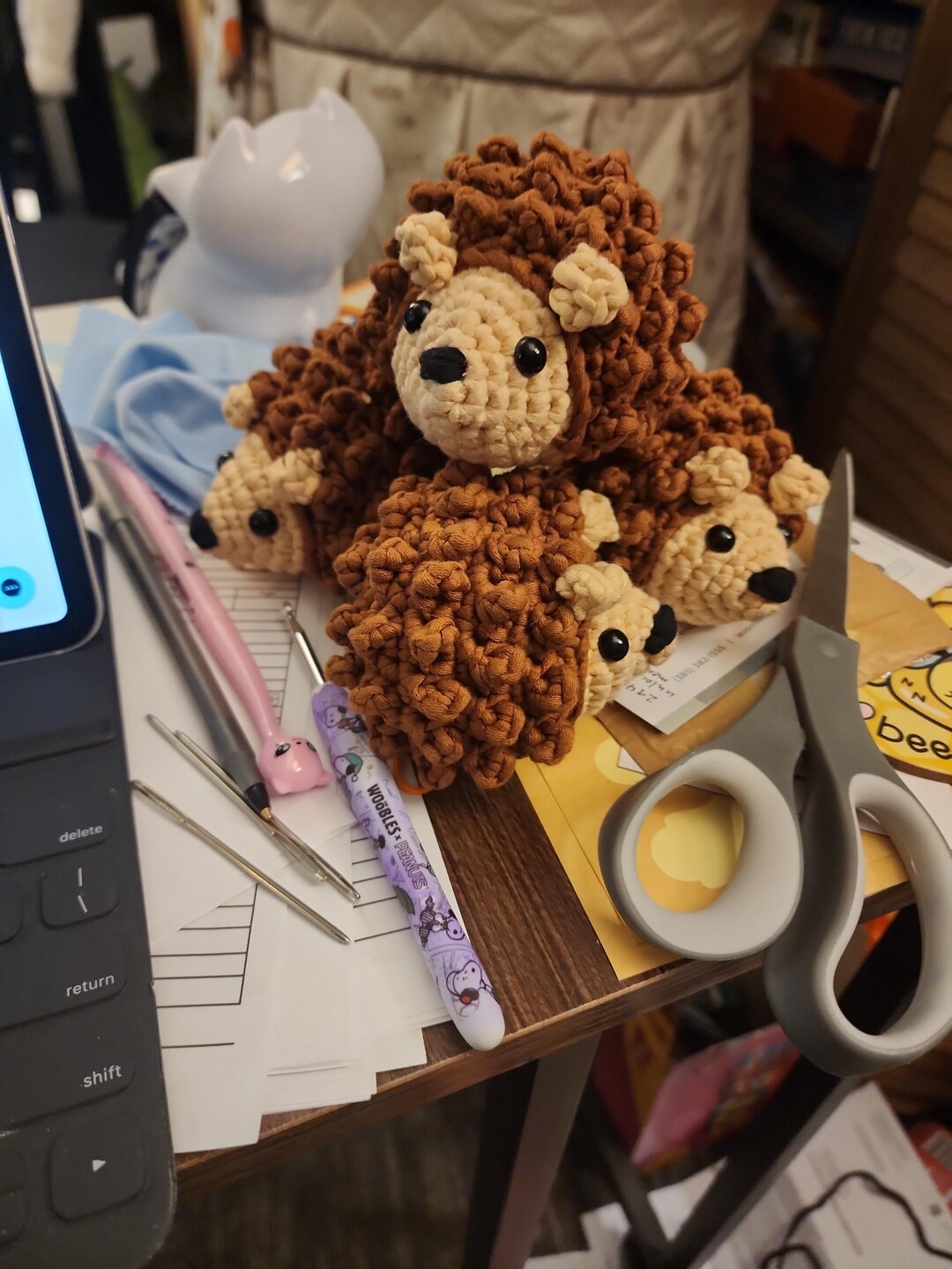 Homemade Hedgehog Wooble From Kit - Etsy