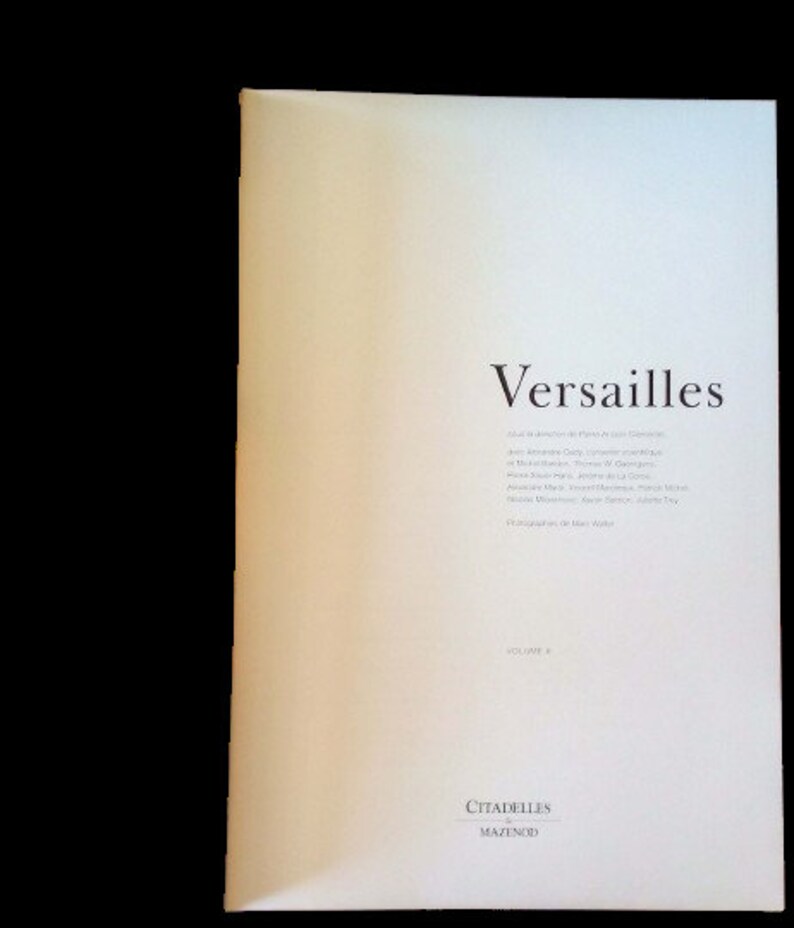 Versailles Photography Book: Two-volume Boxed Set / Holiday Gift Set ...