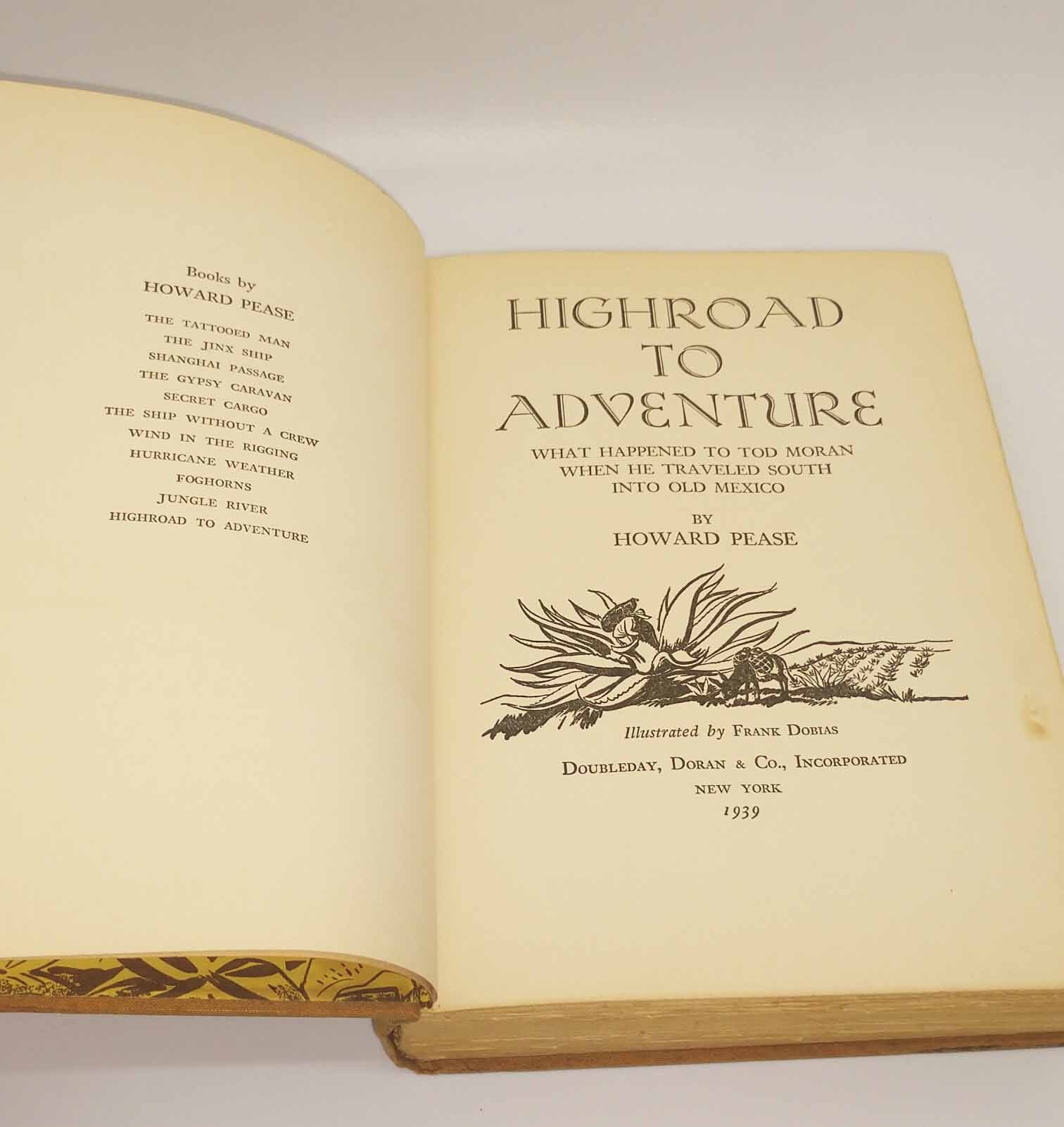 Highroad to Adventure by Howard Pease First Edition 1930s - Etsy UK