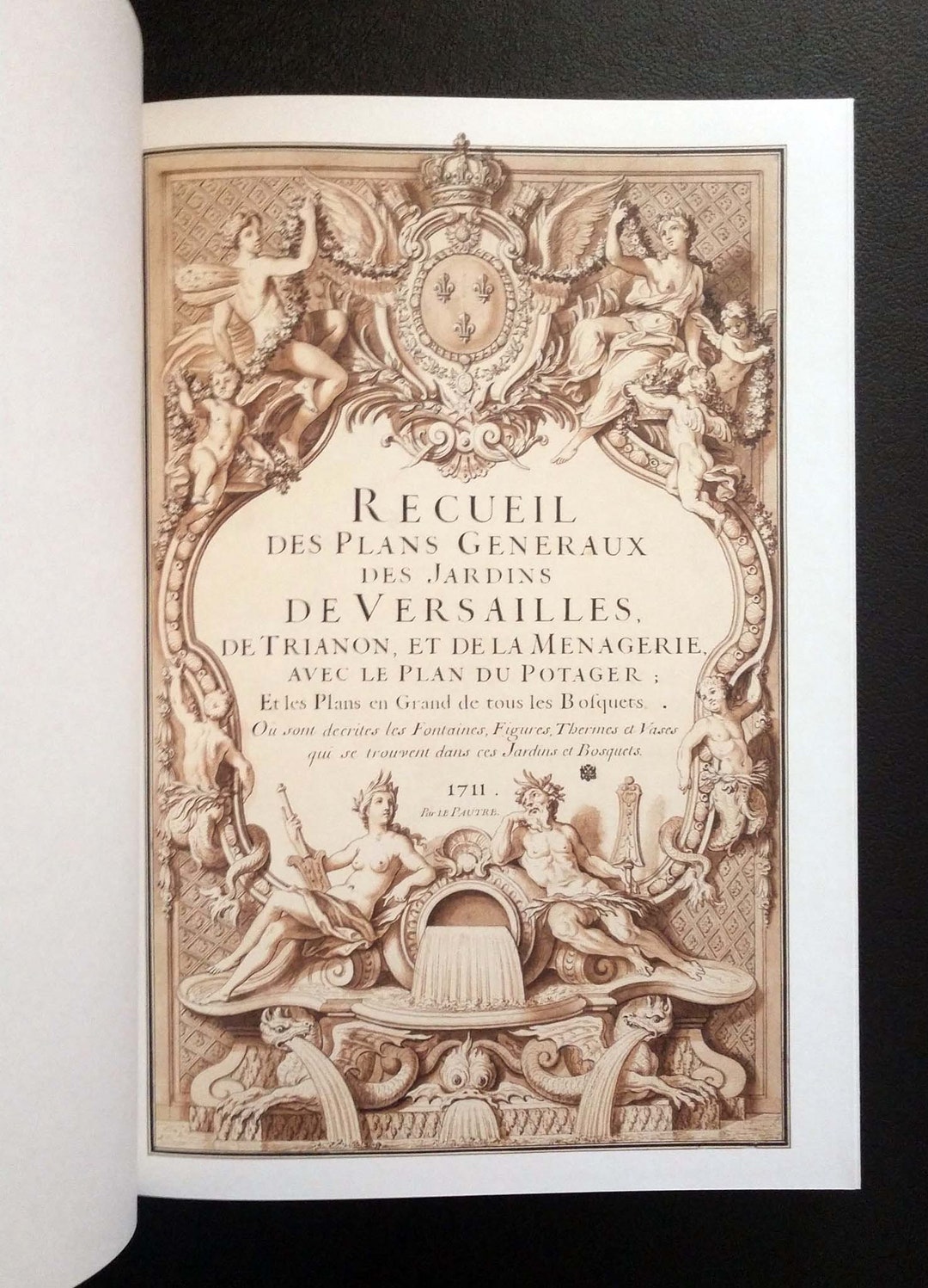 Gardens of Versailles, Trianon & Marly by Lepautre ROYAL FOLIO Recueil ...