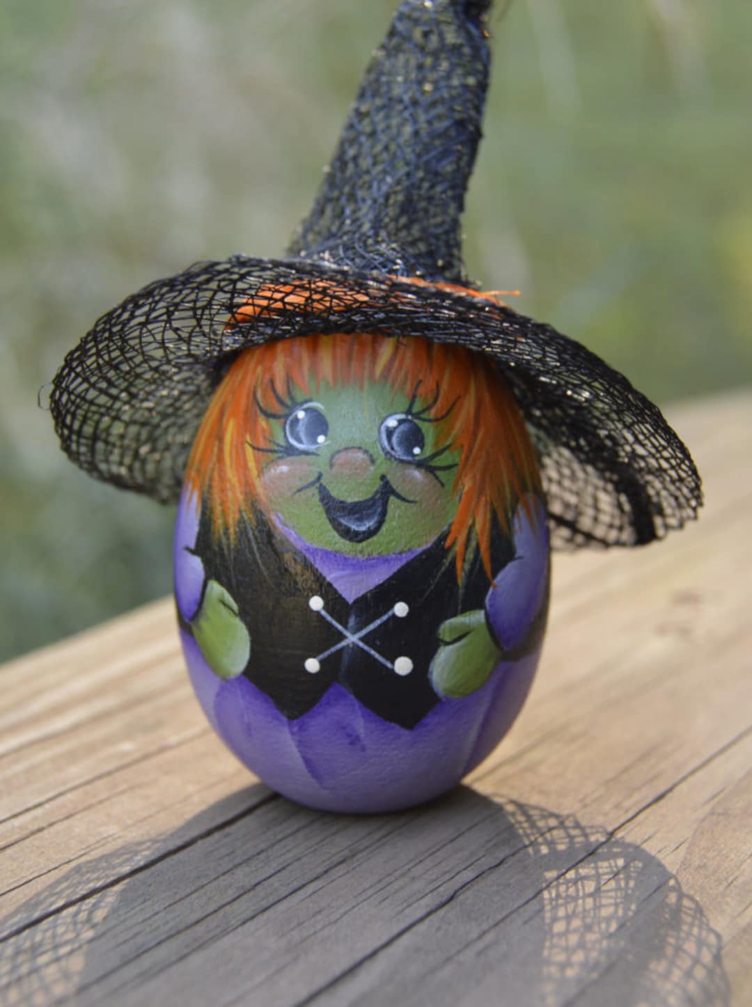 Halloween Witch Egg - Etsy
