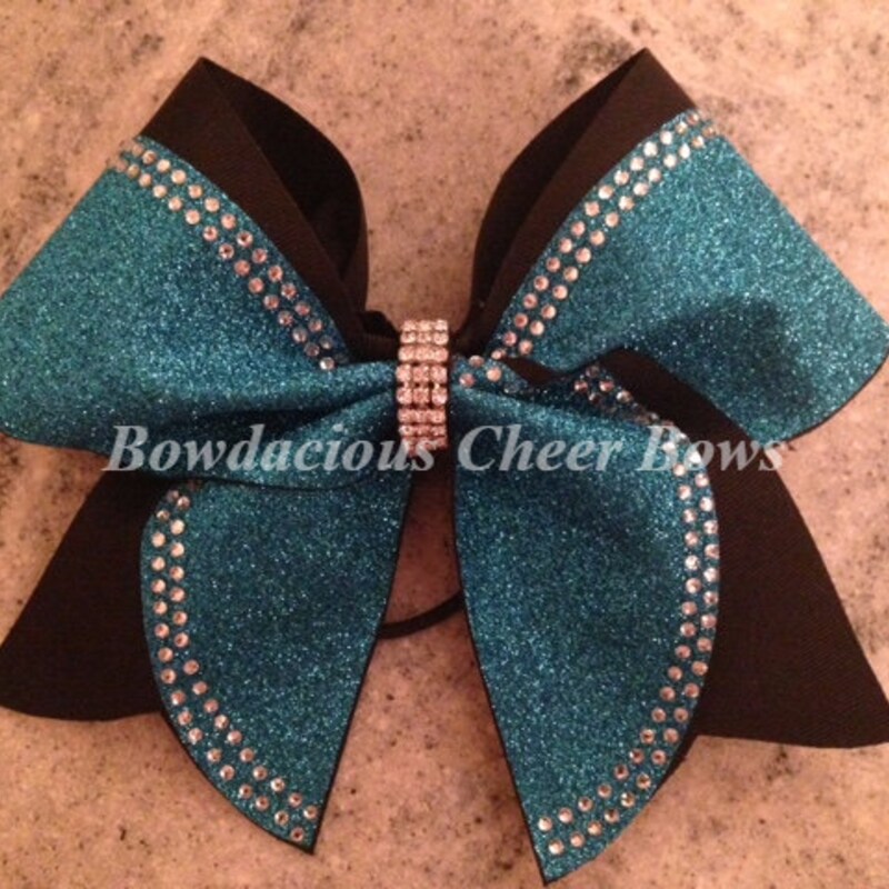 Glitter Cheer Bow - Etsy