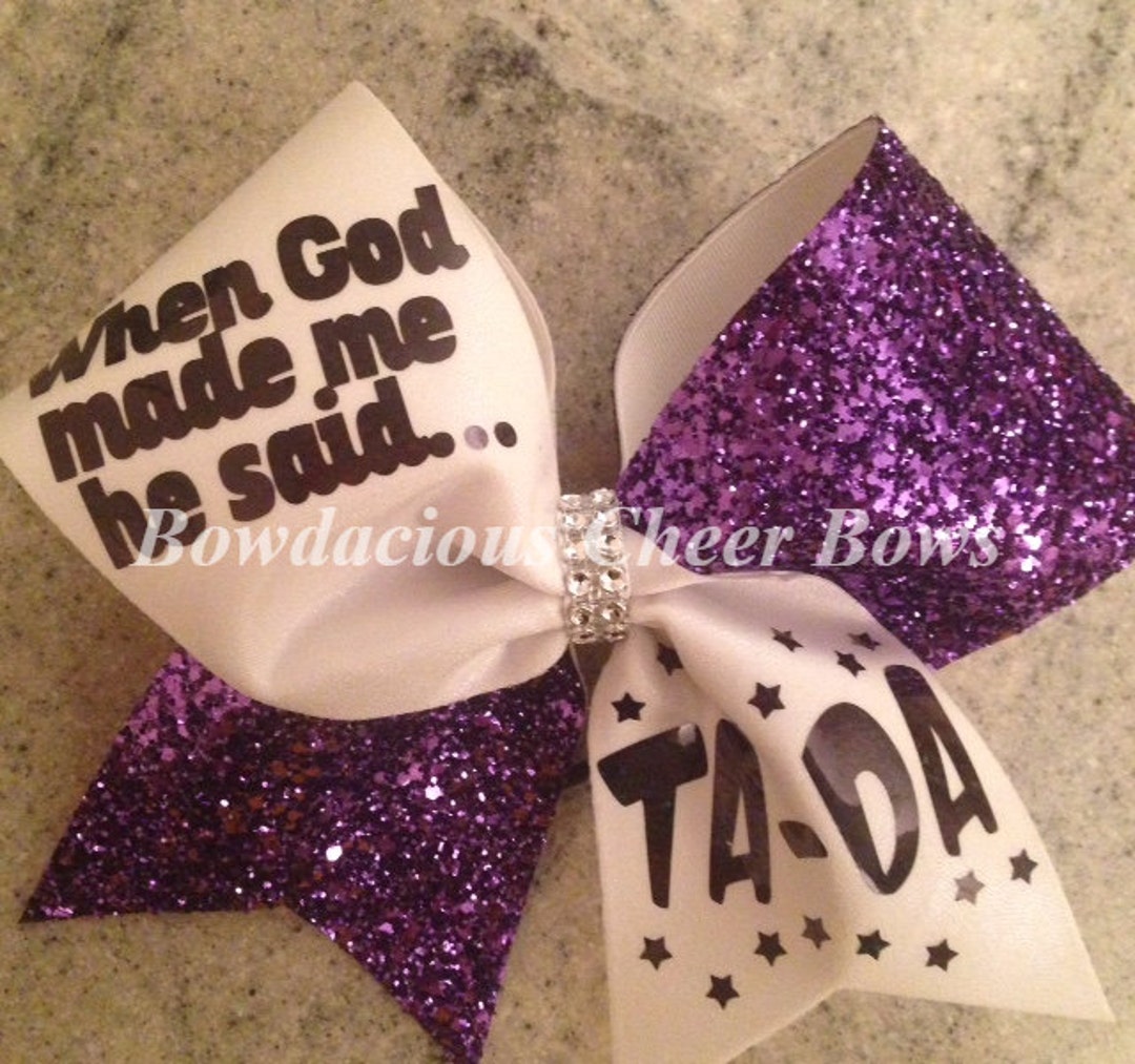 TA-DA Cheer Bow - Etsy