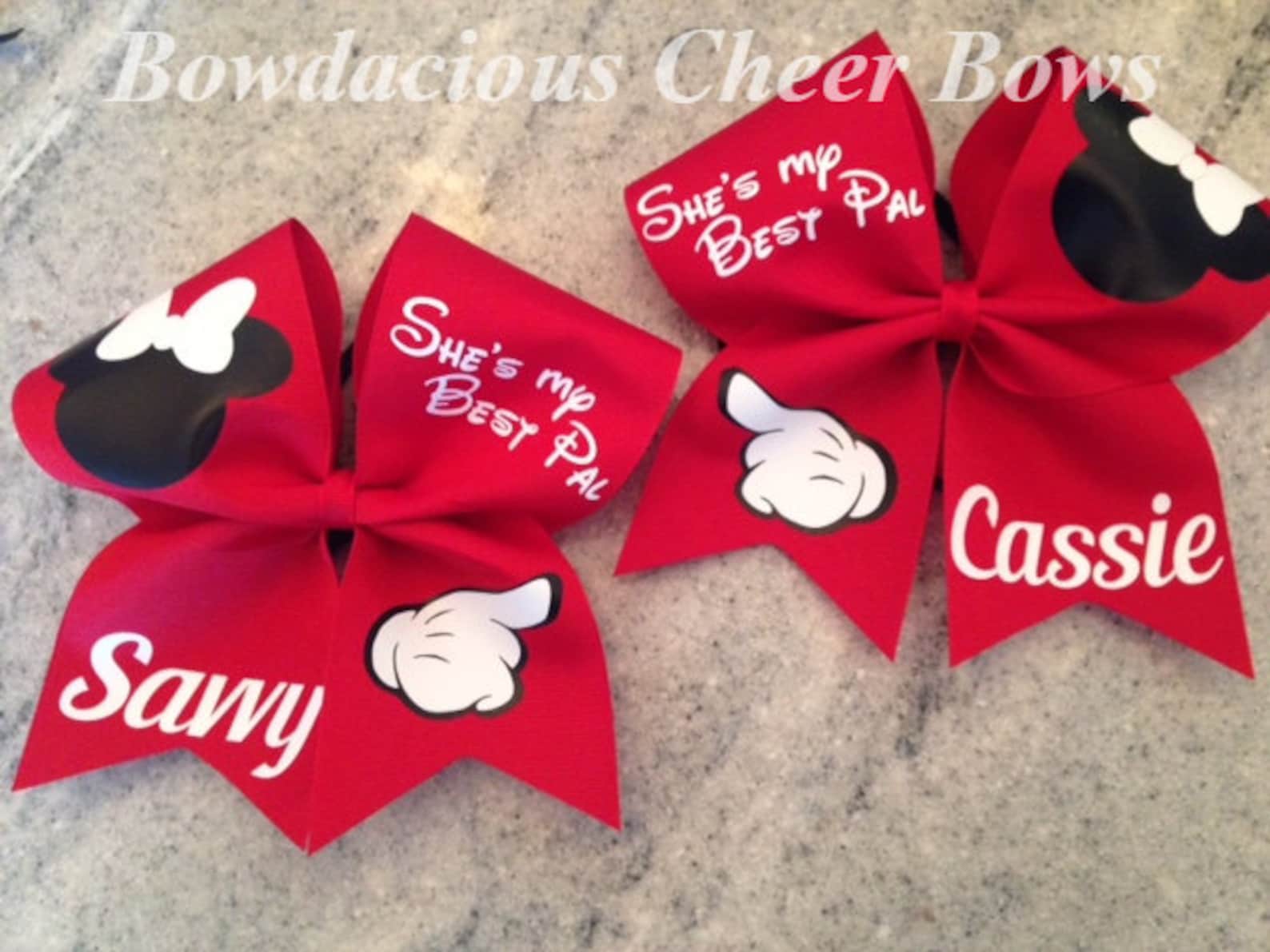 Disney Best Friends Bows - Etsy