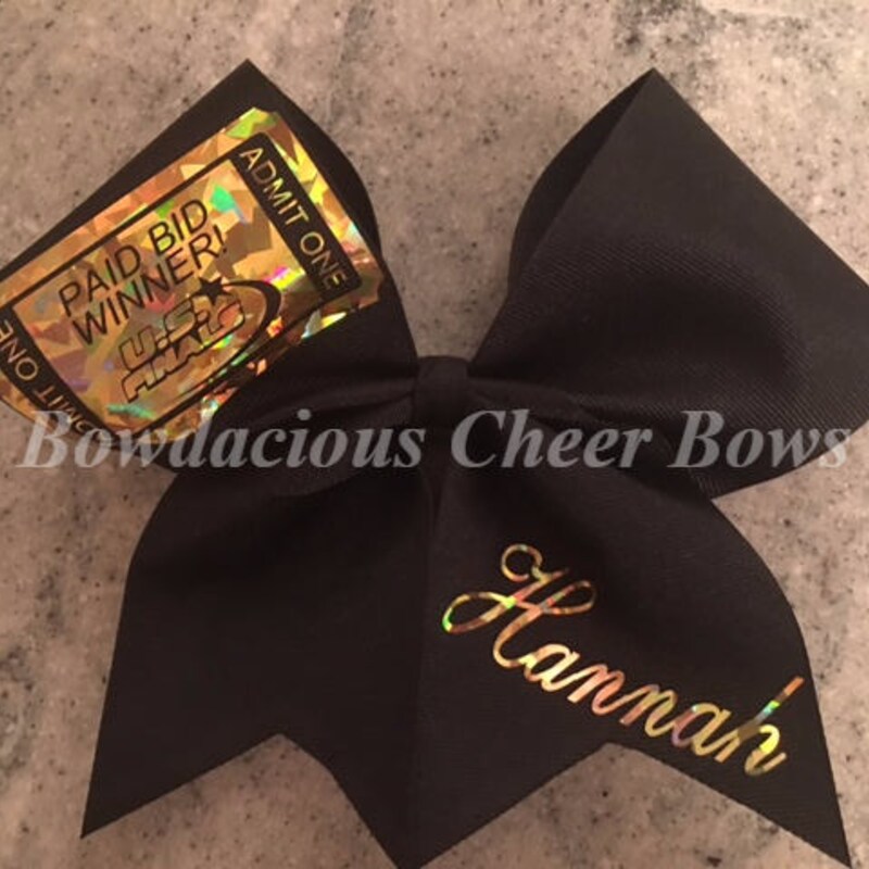 All Star Cheer Bows - Etsy