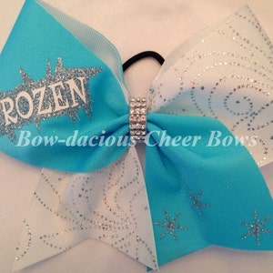 Disney "frozen" Cheer Bow - Etsy