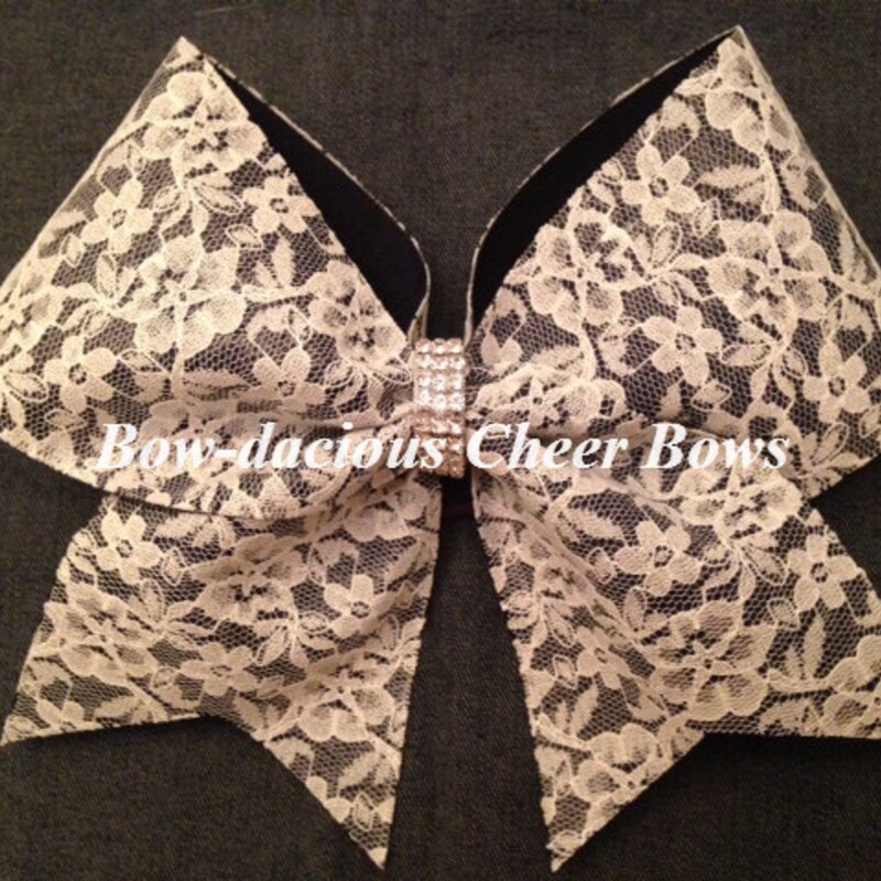 Lace Bow Tie - Etsy