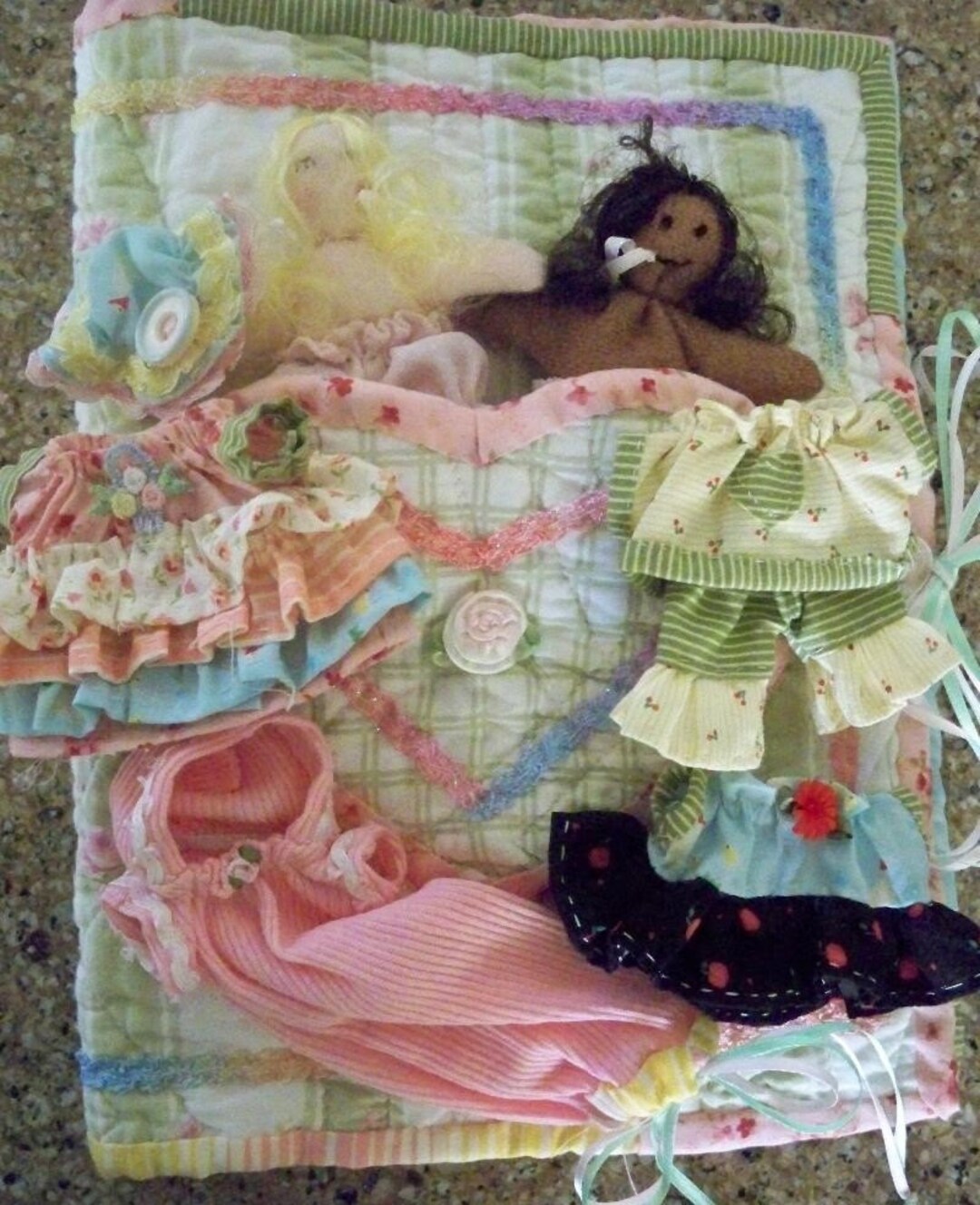 Dinky Baby Pattern 122 - the Dinky Dots - 4 Inch Dolls - PDF Pattern ...