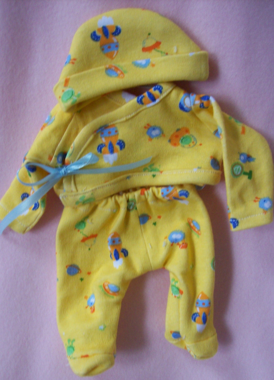 Dinky Baby Pattern 082 - Teenee Preemee Layette - for 5-8 Inch Doll ...