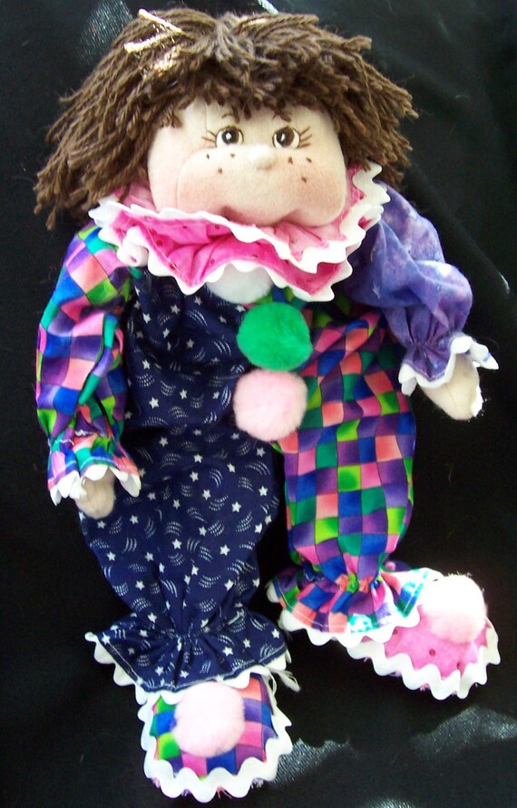 Dinky Baby Pattern 019 Preston the Dinky Clown 11 Inch | Etsy