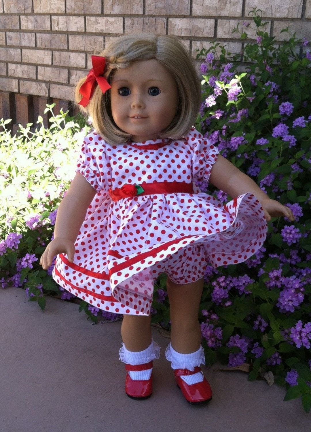 Dinky Baby Pattern 277 - American Doll Shirley Temple Dress - Outift ...
