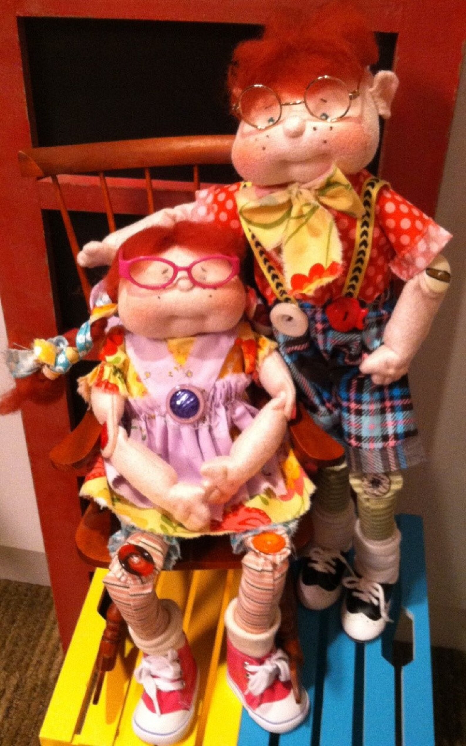 Dinky Baby Pattern 290 - Annie & Rootie - 18 Inch Doll Twins - PDF ...