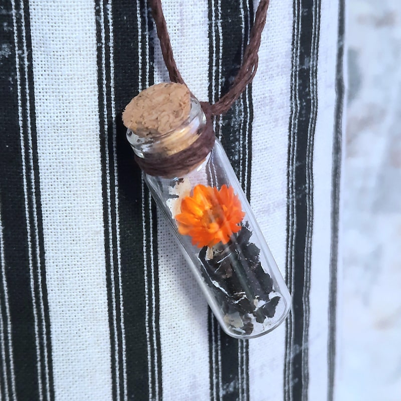 Mini Bottle Necklace - Etsy