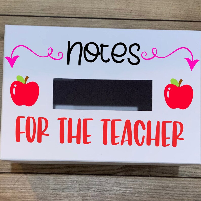 Notes for Teacher Mailbox Teacher Gift Teachers Name on - Etsy