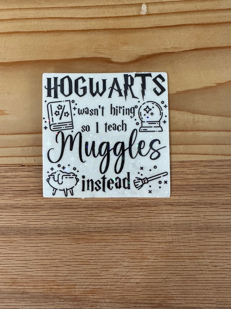 Harry Potter Sticker Aesthetic Sticker Teacher Sticker - Etsy