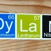 Periodic Table Custom Name Sticker, Create Your Name Out of the ...
