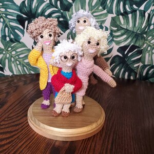 Crochet Golden Girls Set - Etsy