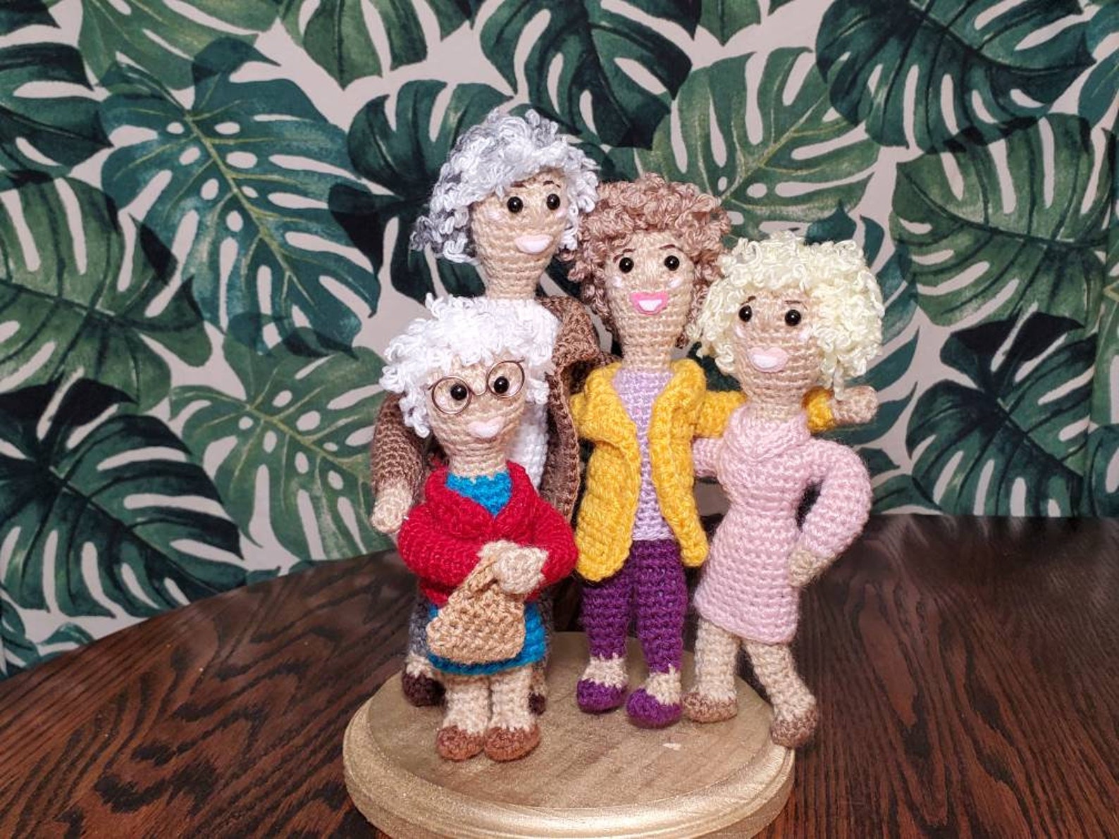 Crochet Golden Girls Set - Etsy