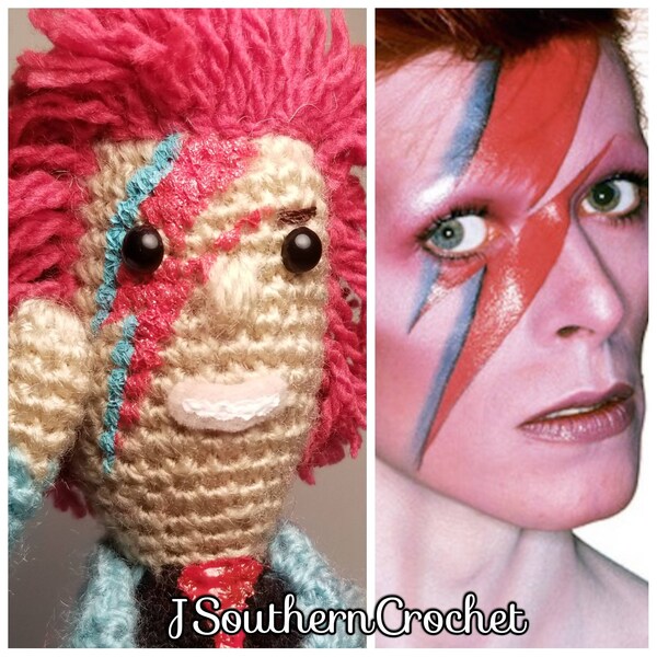 David Bowie Doll Etsy