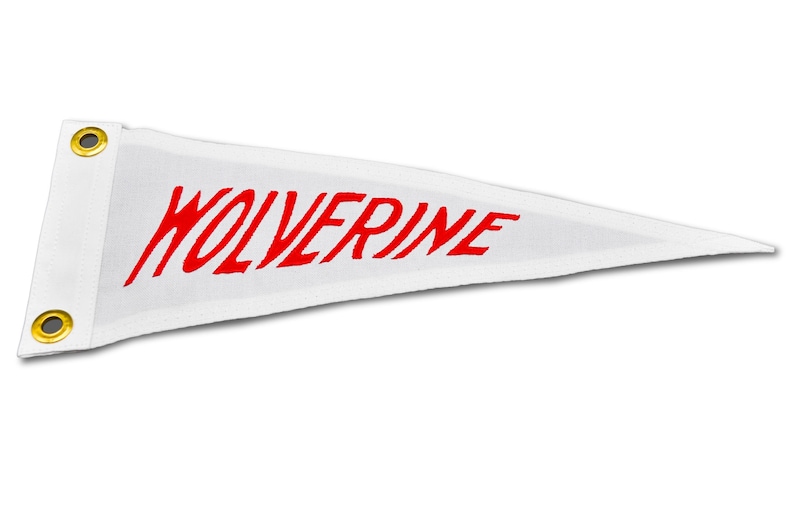 Wagemaker Wolverine Burgee Pennant Flag - Etsy