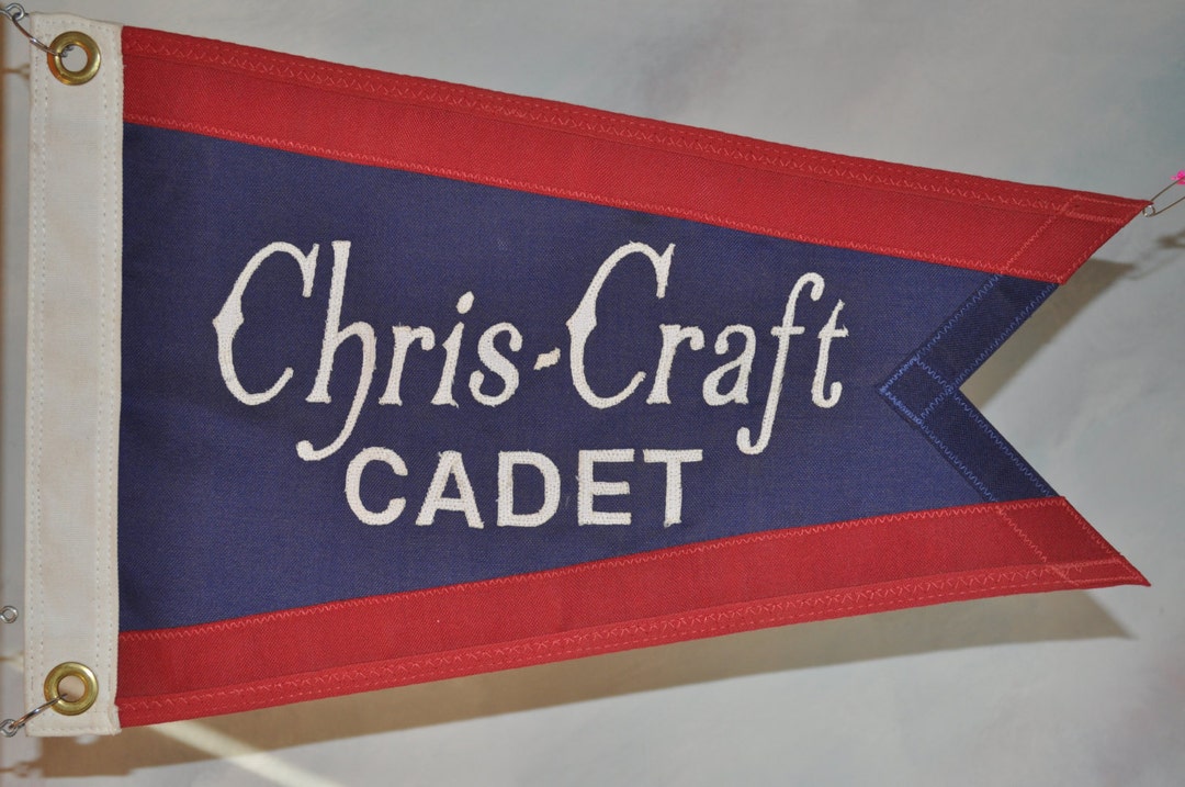 Chris Craft Cadet Burgee Pennant Flag 1927-1929 - Etsy