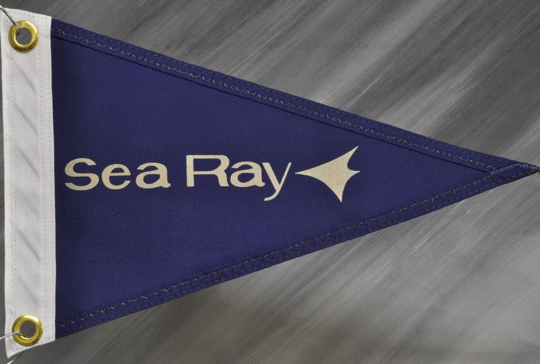 Searay Burgee Pennant Flag 1960's - Etsy