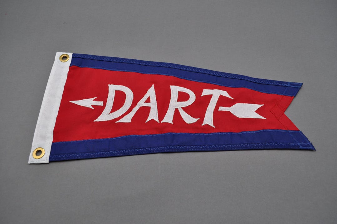 Dart Burgee Pennant Flag Toledo Version - Etsy