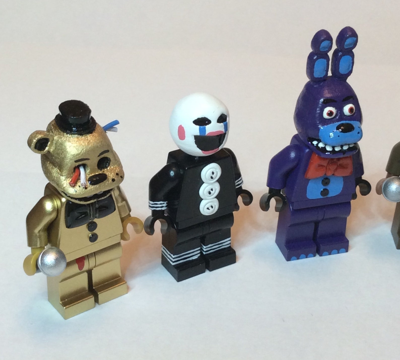 Vijf nachten op Freddy's FNAF Custom Lego Minifiguren Mini | Etsy