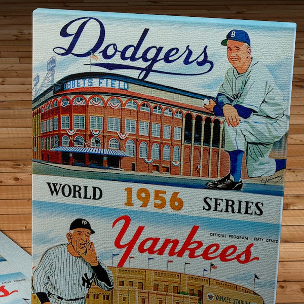 Yankees World Series Canvas Wall Art - Etsy