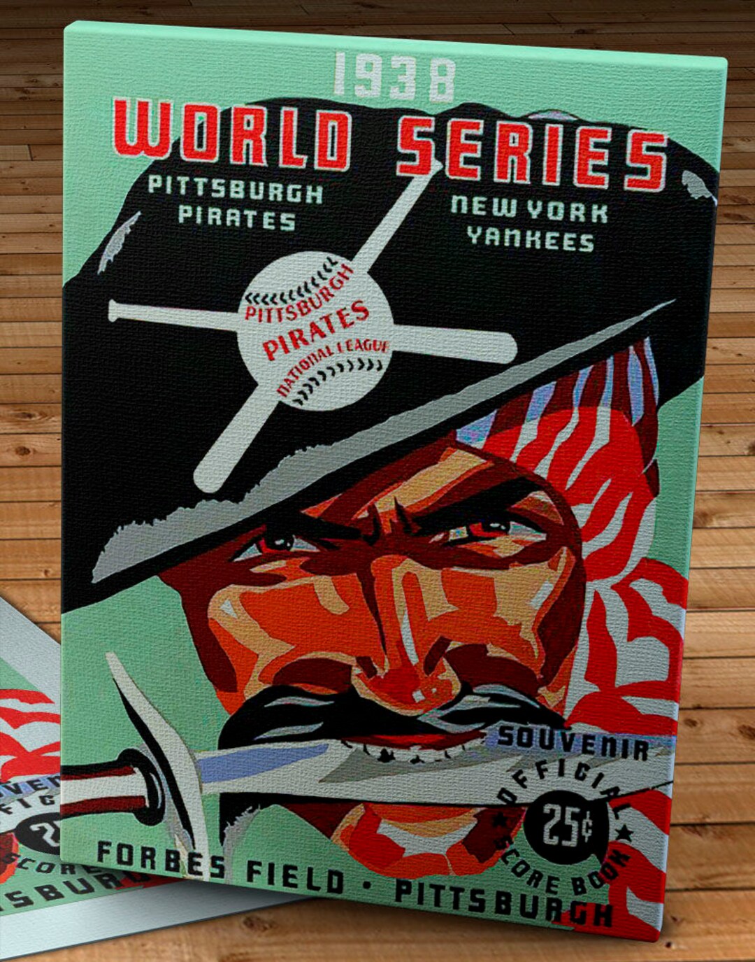 1938 Vintage Pittsburgh Pirates - New York Yankees World Series Program ...