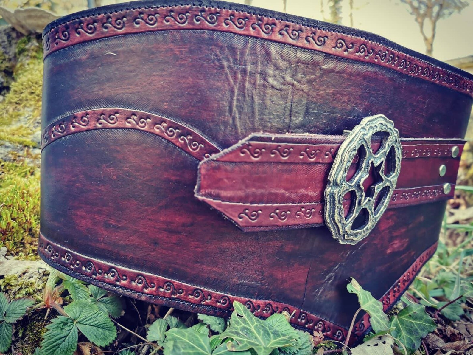 Oblivion / Skyrim Alphabet Chestplate Vegetable Tanning - Etsy